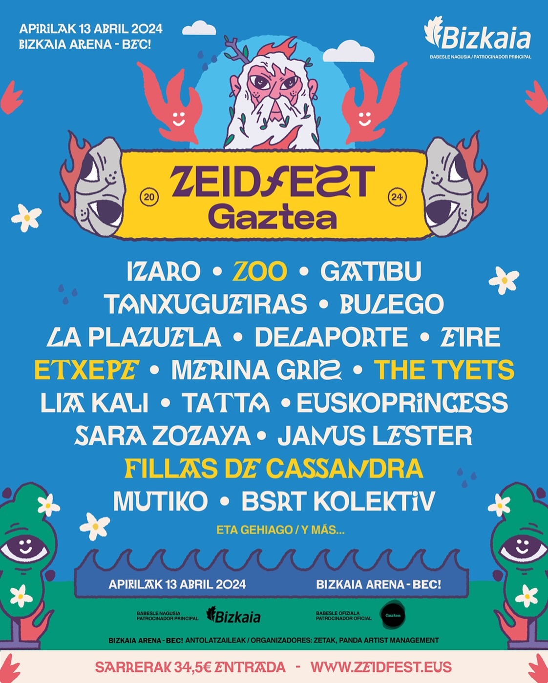 Zeid Fest 2024 | Cartel, entradas, horarios y hoteles