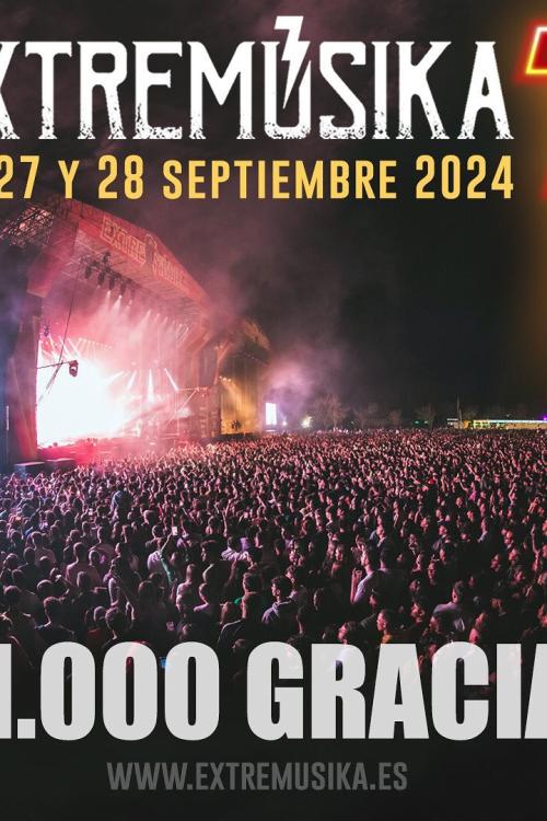 Extremúsika 2024 | Cartel, entradas, horarios y hoteles