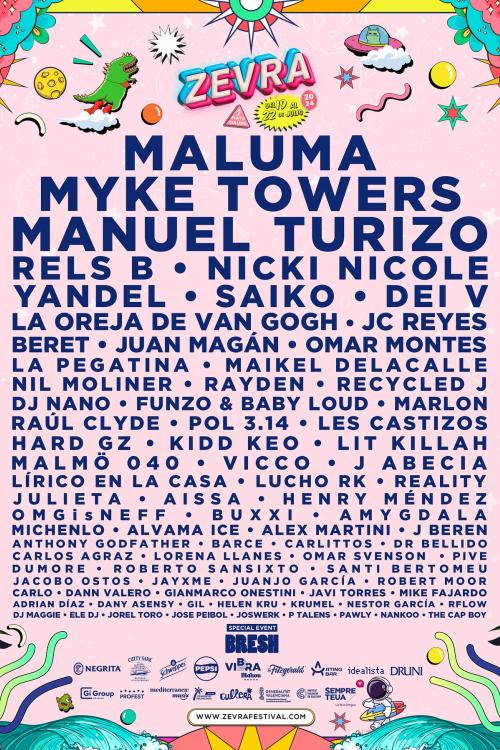Zevra Festival 2024 | Cartel, entradas, horarios y hoteles