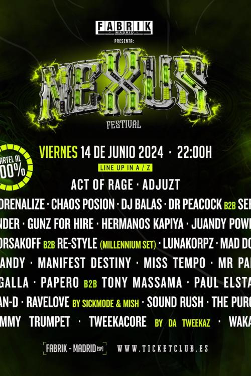 Nexus Festival 2024 | Cartel, entradas, horarios y hoteles