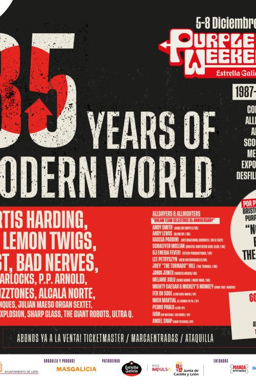 Purple Weekend 2024 | Cartel, entradas, horarios y hoteles