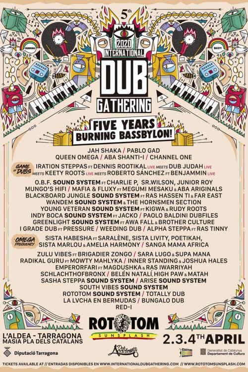 International Dub Gathering 2020 | Cartel, entradas, horarios y hoteles