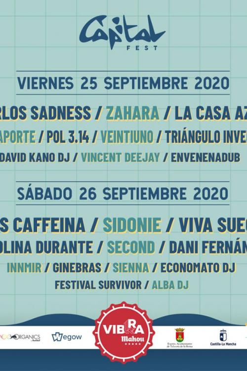 Capital Fest 2020 | Cartel, entradas, horarios y hoteles