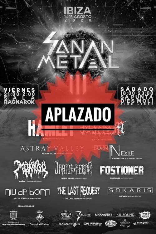 Sanan Metal Day 2020 | Cartel, entradas, horarios y hoteles