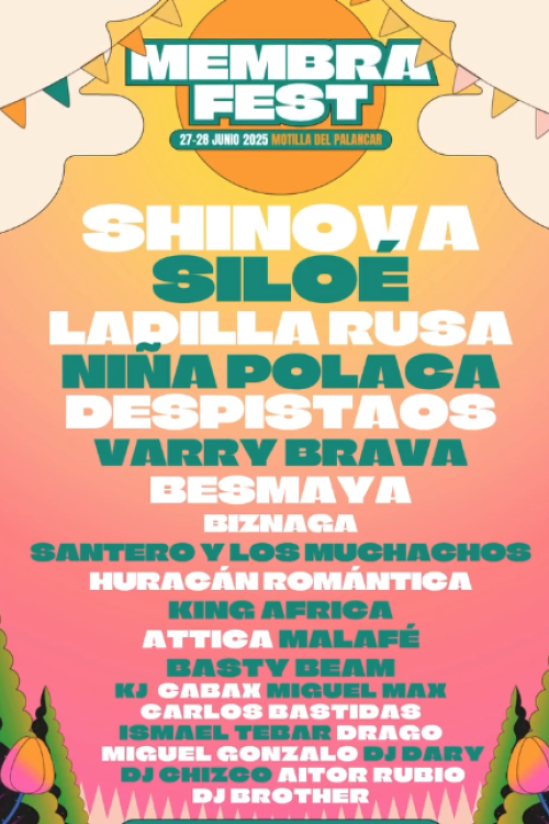Membra Fest 2025 | Cartel, entradas, horarios y hoteles
