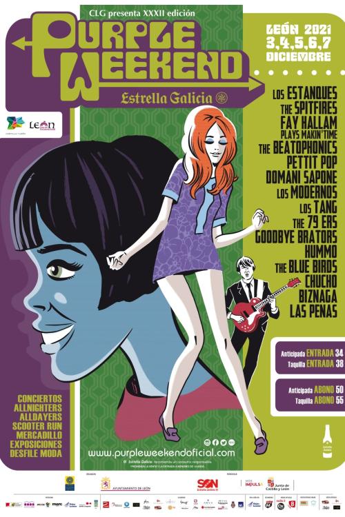 Purple Weekend 2021 | Cartel, entradas, horarios y hoteles