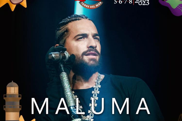Maluma actuará en el Weekend Beach Festival 2023 | FanMusicFest